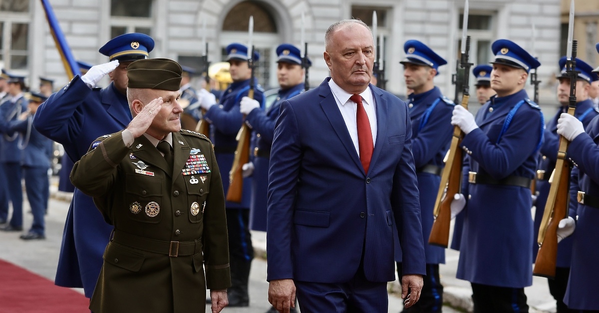 Vrhovni komandant NATO snaga u Evropi posjetio Sarajevo, sastao se sa ...