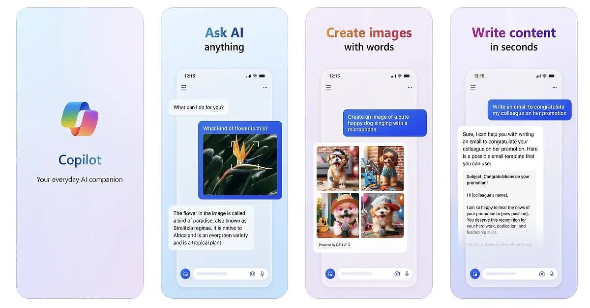 Microsoftov Copilot AI chatbot dostupan i na iOS-u
