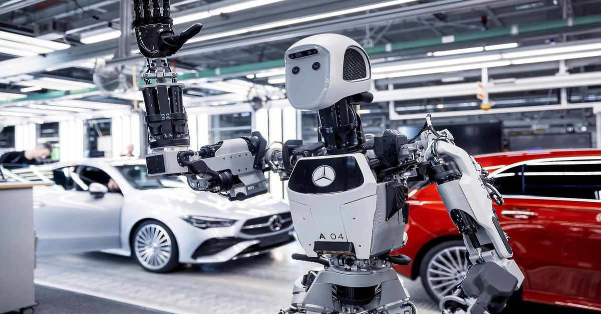 Humanoidni roboti će pomagati u sklapanju Mercedesovih automobila