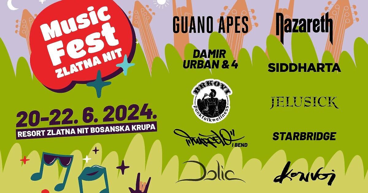 Svjetski izvođači na drugom Music Festu Zlatna Nit u Bosanskoj Krupi
