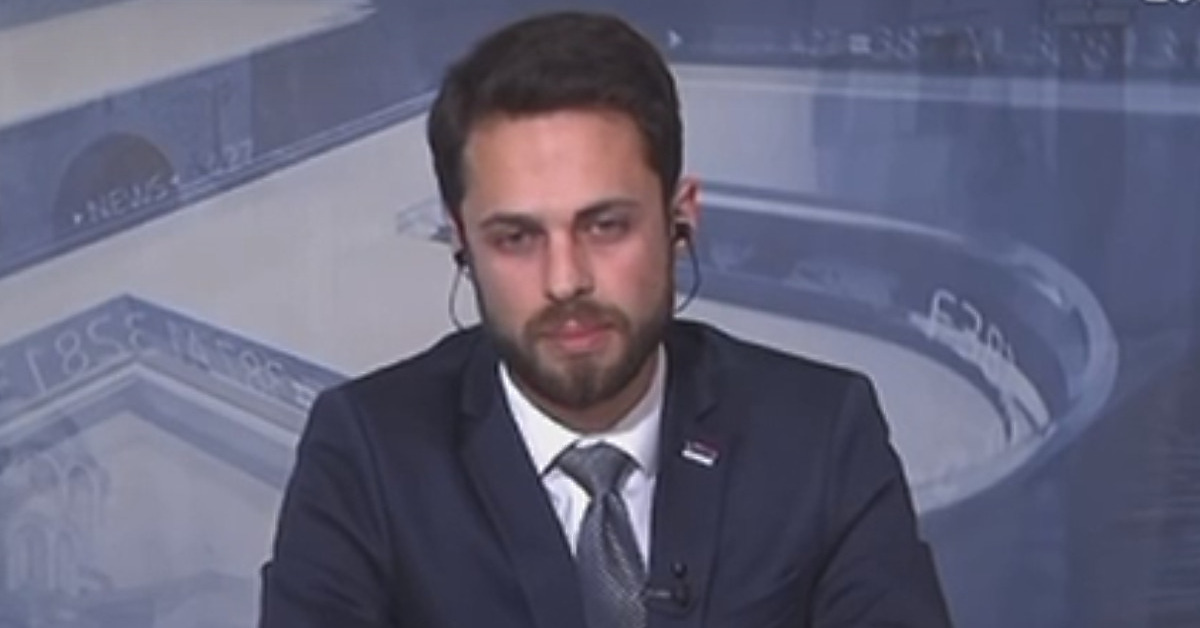 Asistent na Pravnom fakultetu u Banjoj Luci Marko Romić u TV emisiji ...