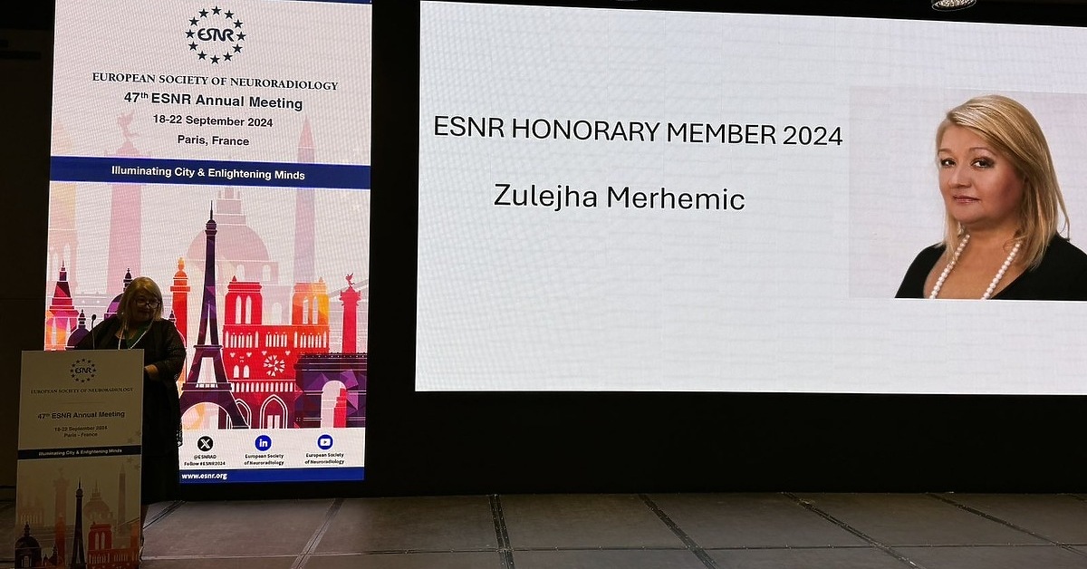 Doktorica Zulejha Merhemić prva iz BiH postala počasni član Evropskog ...