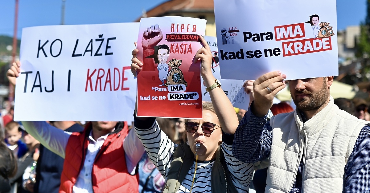 U Sarajevu protesti mladih koji nisu dobili puni iznos subvencije za ...