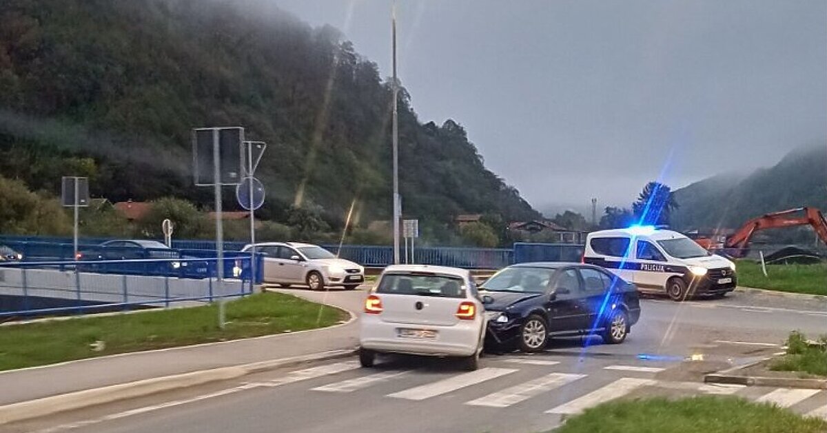 Sudar na magistralnom putu kod Zenice, dvije osobe povrijeđene