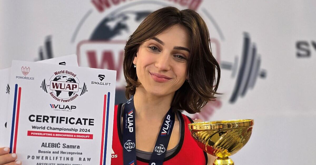 Samra Alebić najbolja na SP-u u powerliftingu, oborila je svjetski ...