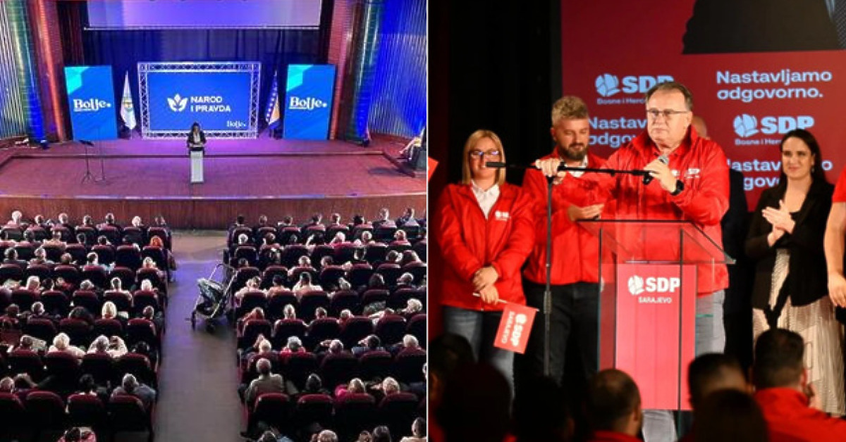 DF, NiP, SDP i Naša stranka otkazali večerašnje predizborne skupove