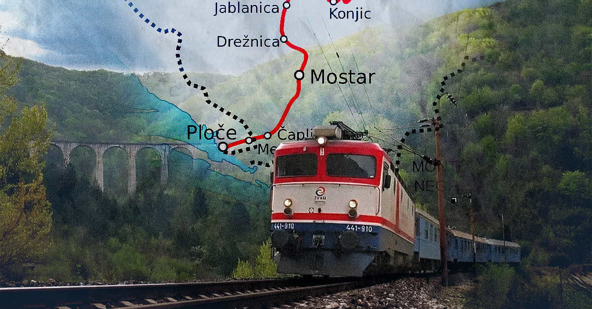 Pruga Sarajevo - Ploče je žila kucavica bh. privrede: 400.000 tona robe ...