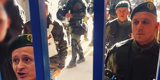 Navijači Sarajeva objavili videosnimak specijalca MUP-a ZHK koji je ...