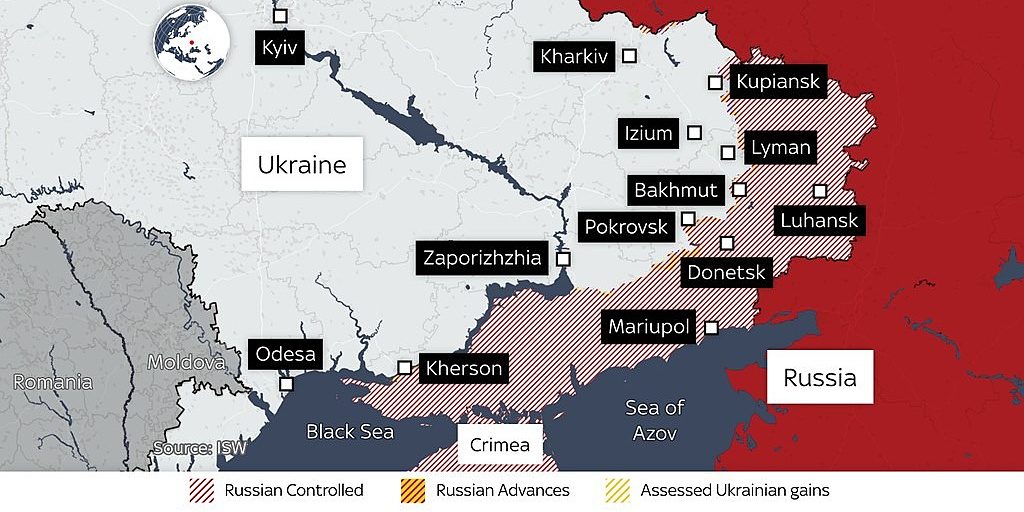 Proboj za probojem: Ruske snage napreduju na svim frontovima, stežu ...