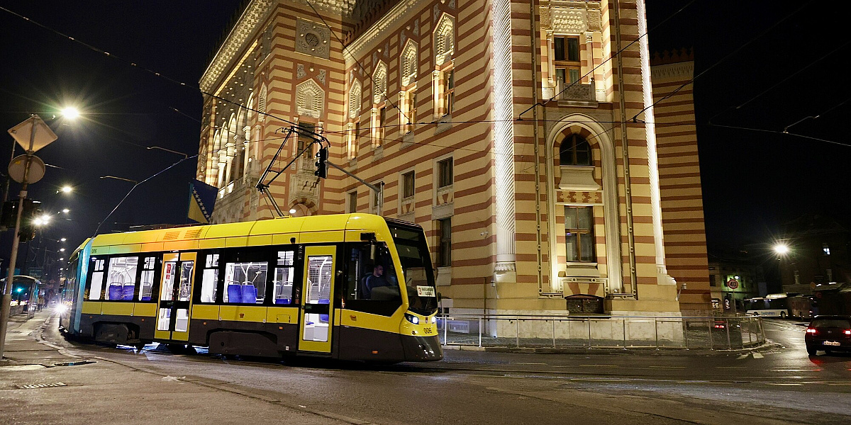 Tramvaji u Sarajevu opet prave puni krug: Linija Ilidža - Baščaršija ...
