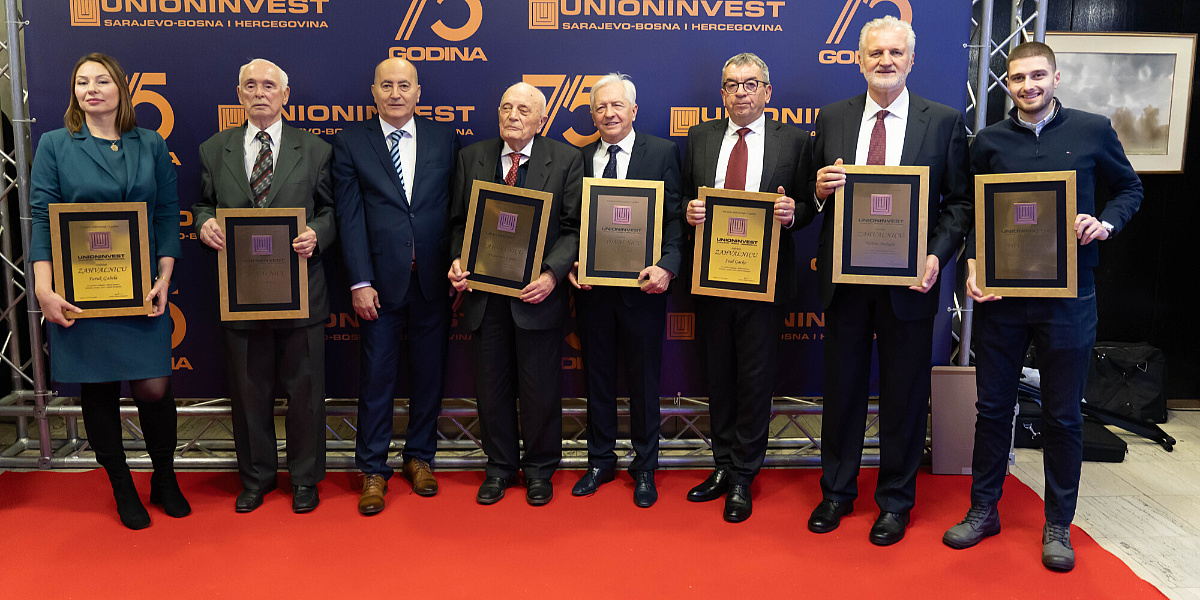 Kompanija Unioninvest Sarajevo proslavila 75. godišnjicu poslovanja