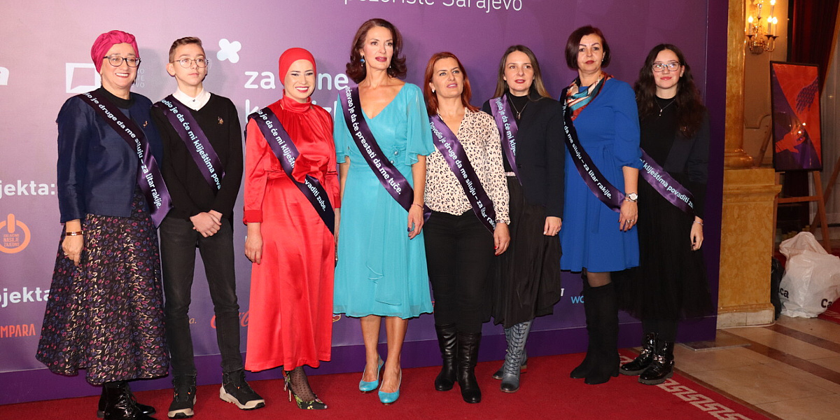 Donatorska večer "Uz nju, za njenu slobodu": Nasilje nad ženama se mora ...