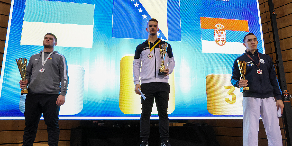 Bh. karatista Hamza Turulja osvojio zlato na turniru "Grand Prix ...