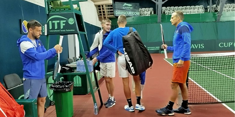 Teniseri BiH u najjačem sastavu napadaju Uzbekistan i traže put ka ...