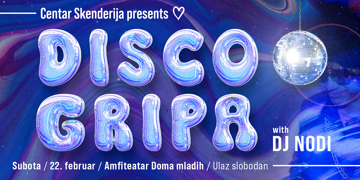 Zabava u stilu 70-ih i 80-ih: Disco Gripa u Amfiteatru Doma mladih 22 ...