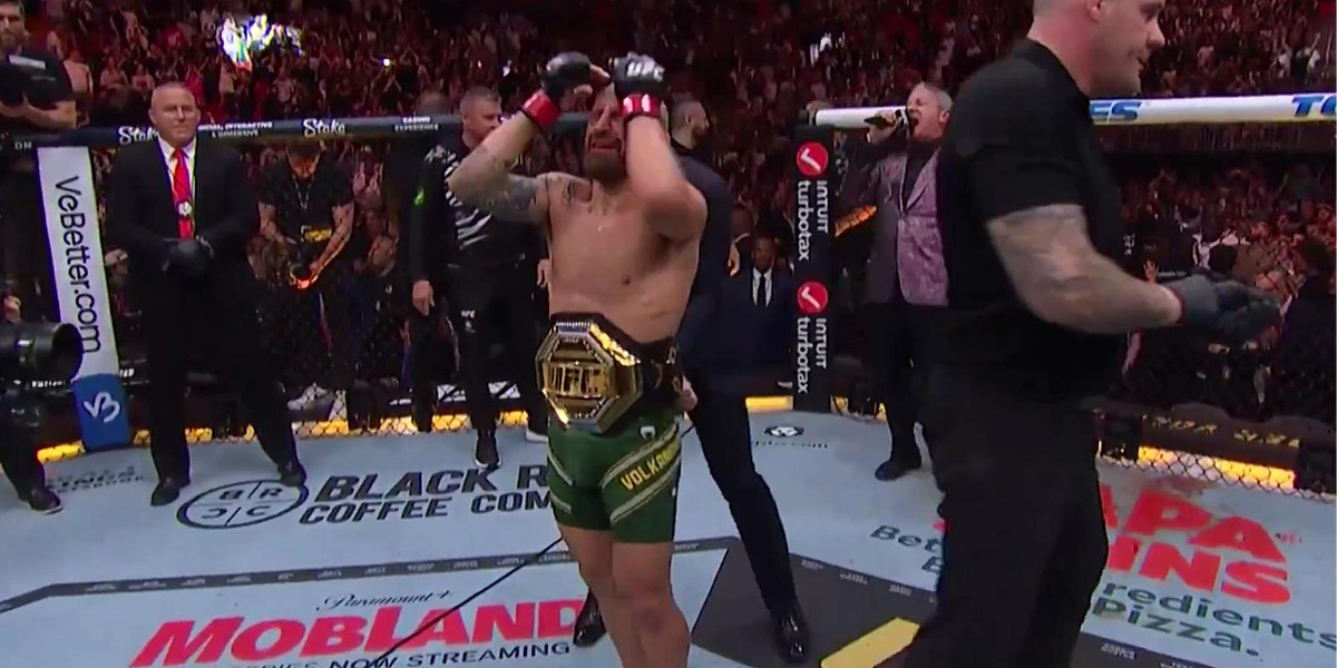 Alexander Volkanovski se vratio na tron u 37. godini! Ponovo je postao ...