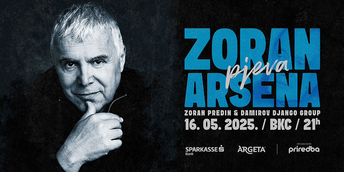 Zoran Predin ponovo pjeva Arsena: Održat će koncert u Sarajevu 16. maja