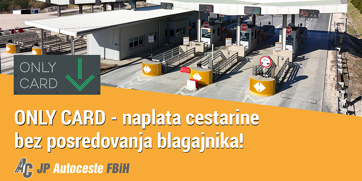 Only Card: Naplata cestarine bez posredovanja blagajnika