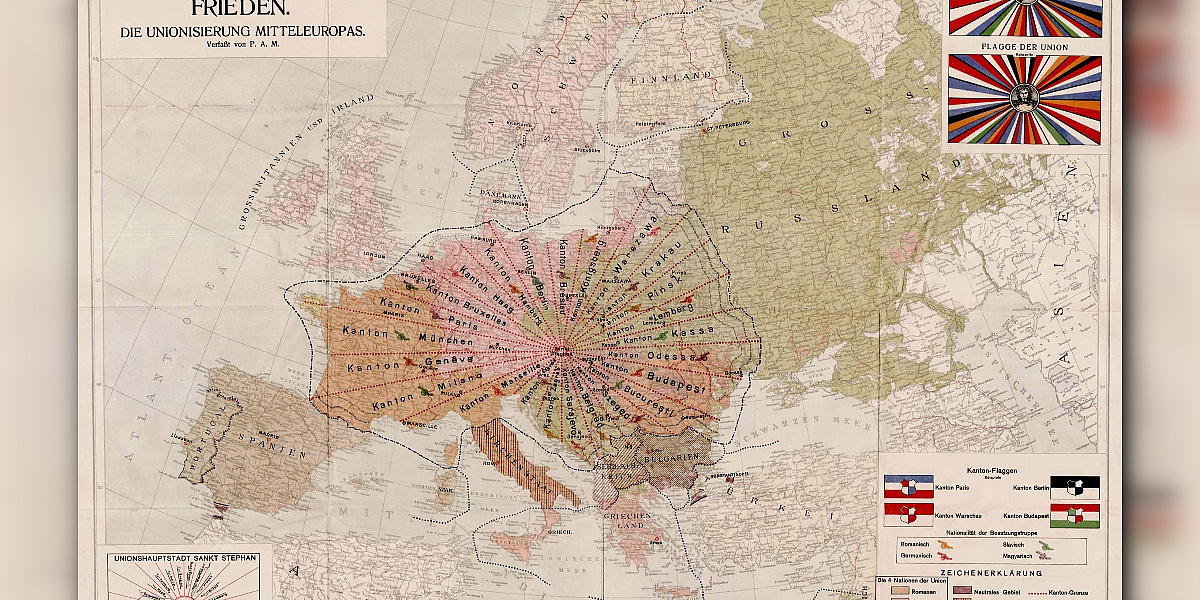 Kako je izgledao utopistički plan za Evropu iz 1920. godine: Kanton ...