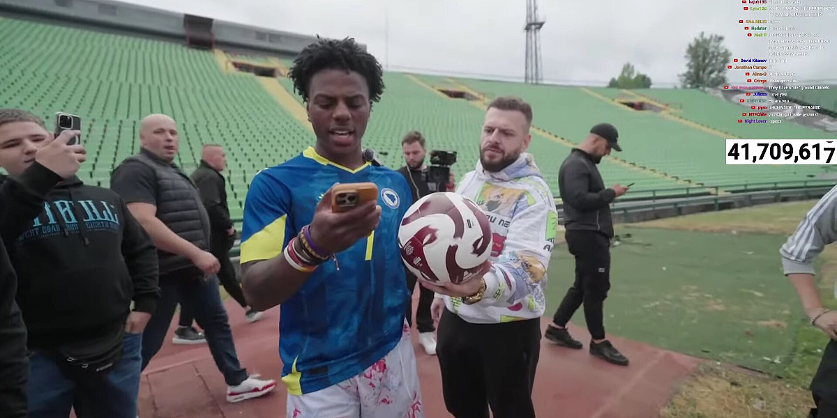 IShowSpeed se na Koševu sreo s Jalom Bratom i Bubom Corellijem, na ...