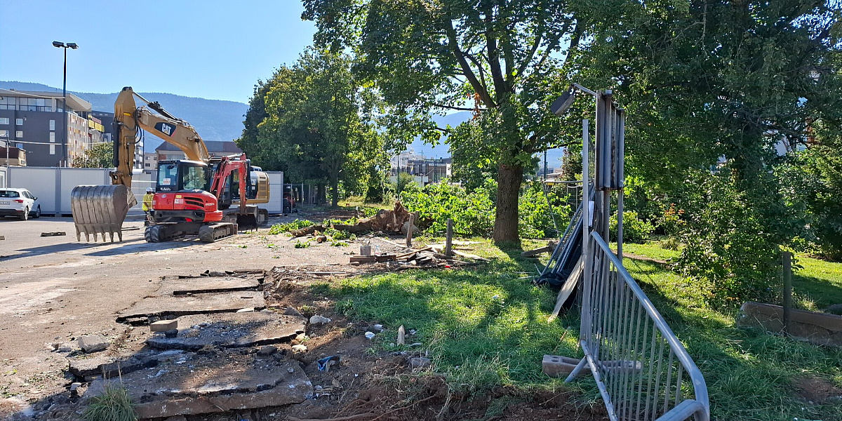 Počeli pripremni radovi za rekonstrukciju okretaljke: Tramvajski ...