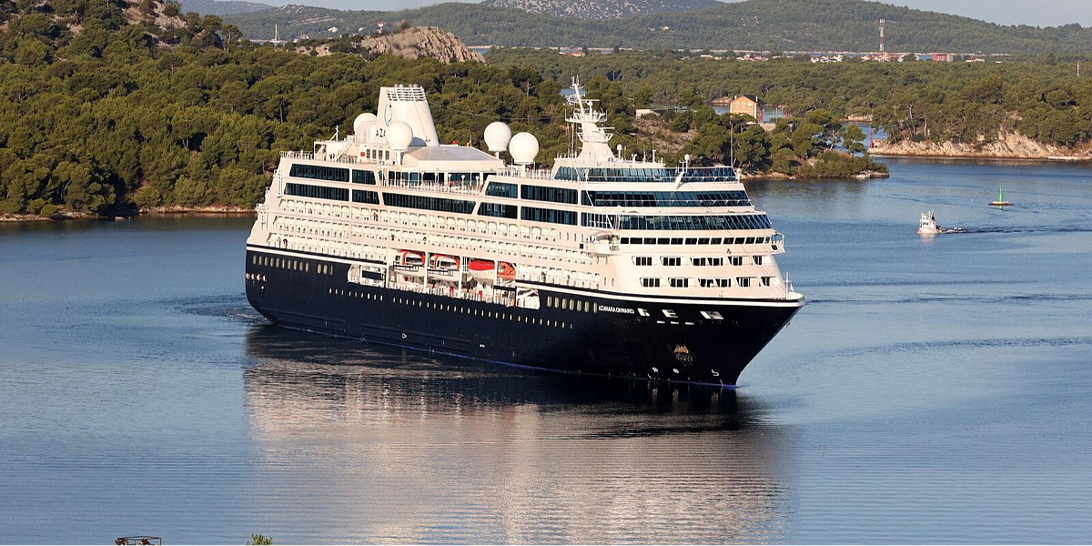 U Hrvatsku uplovio luksuzni kruzer Azamara Onward dug 157 metara: "Brod ...