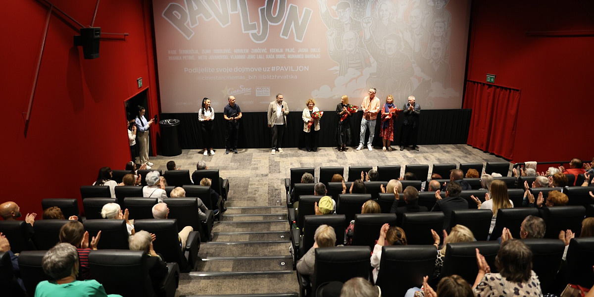 Film "Paviljon" premijerno prikazan u Zenici: Ekipa se poklonila ...