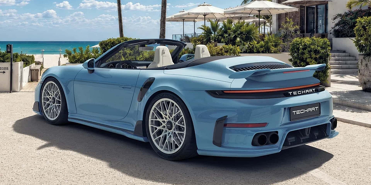 Techart nudi 911 Turbo S čija je "ergela" povećana s dodatnih 100 "konja"